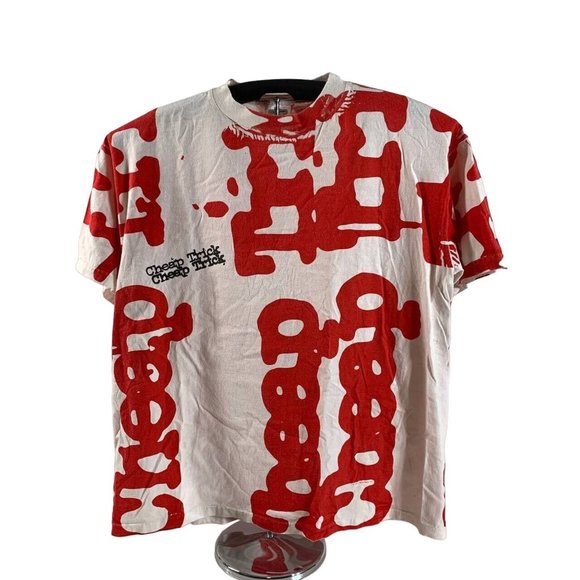1993 Cheap Trick Band XL Over Print Single Stitch Tour Winterland BS ...